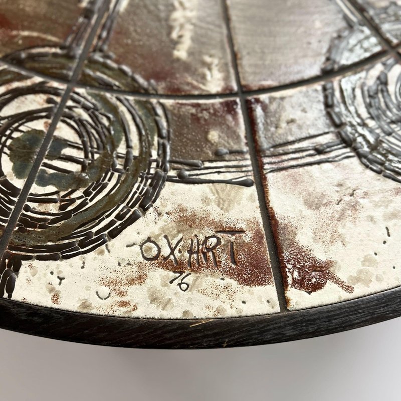 Brutalist Coffee Table by Ox Art for Trioh, 1970s for sale at Pamono