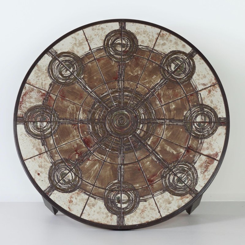 Brutalist Coffee Table by Ox Art for Trioh, 1970s for sale at Pamono