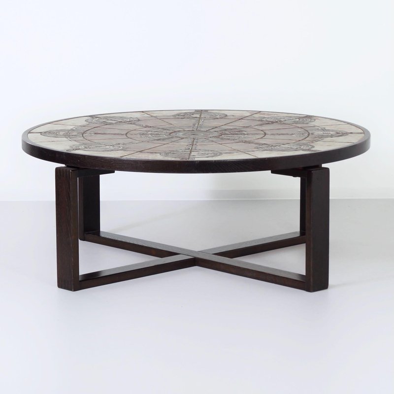 Brutalist Coffee Table by Ox Art for Trioh, 1970s for sale at Pamono