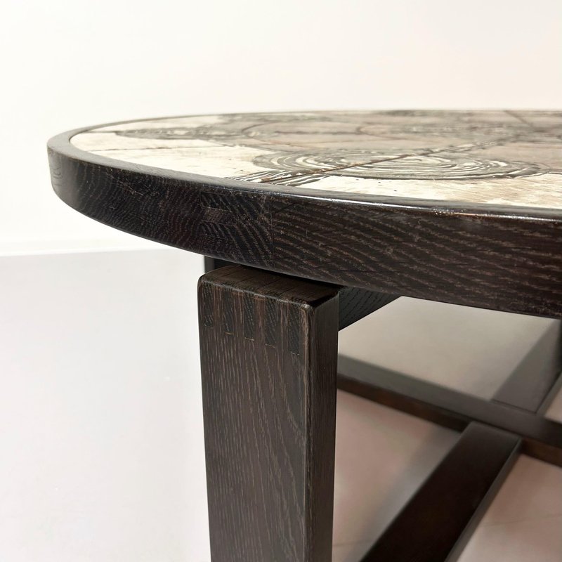 Brutalist Coffee Table by Ox Art for Trioh, 1970s for sale at Pamono