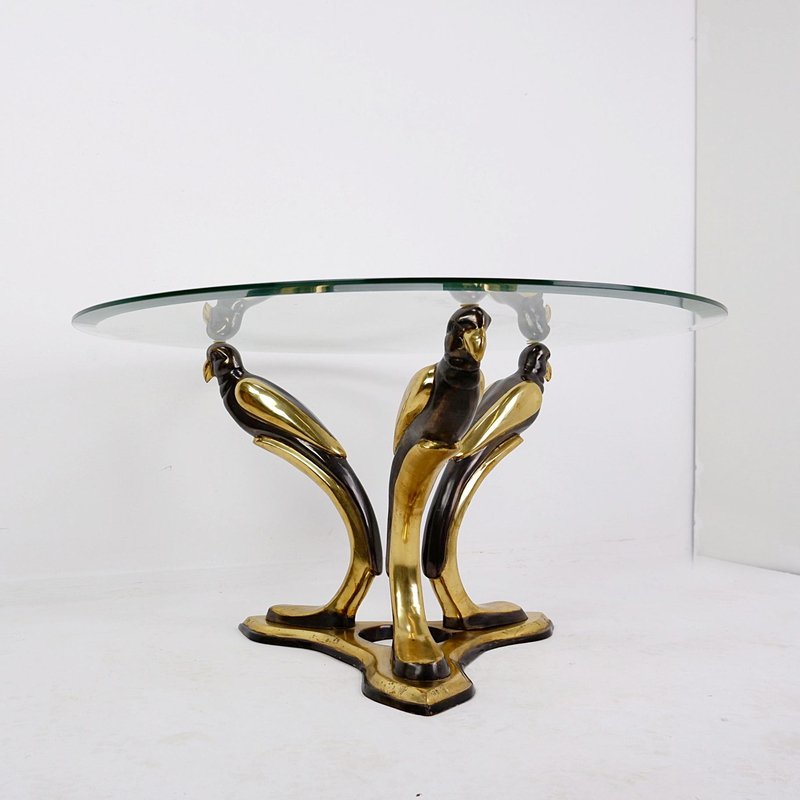 Parrot Coffee Table in the style of Willy Daro, 1970s for sale at Pamono