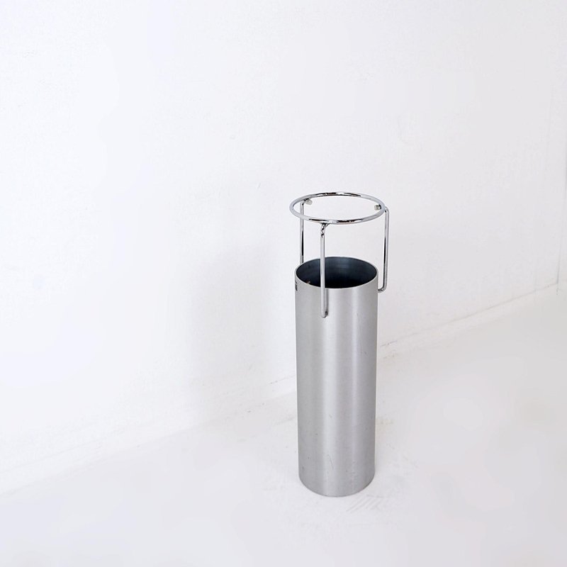 Brushed Chrome Vieler Umbrella Rack for sale at Pamono