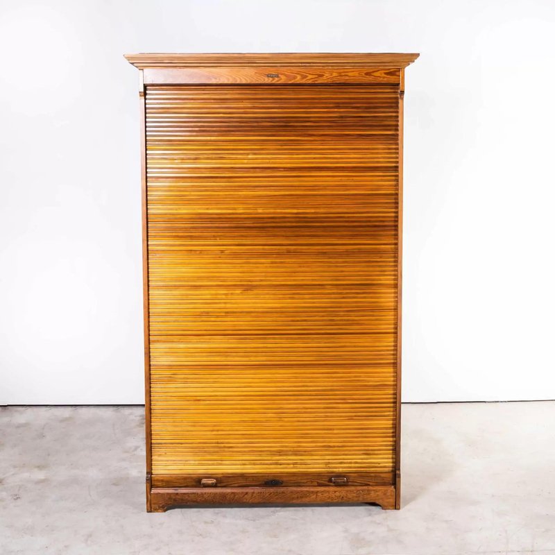 Vintage Tambour Front Drawer Cabinet from Stolzenberg, 1940s for sale ...