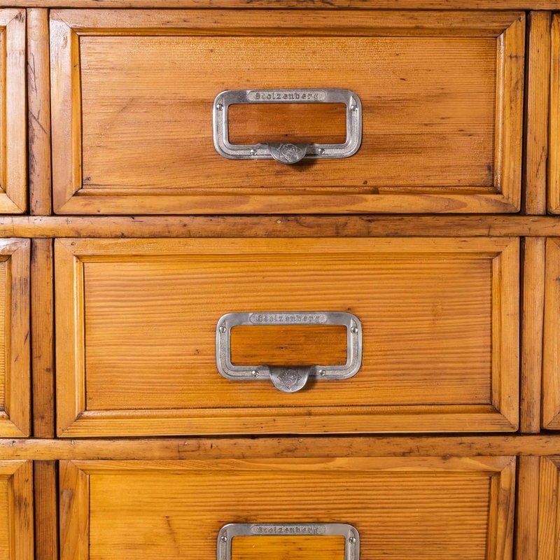 Meuble à Tiroirs Tambour Vintage de Stolzenberg, 1940s en vente sur Pamono
