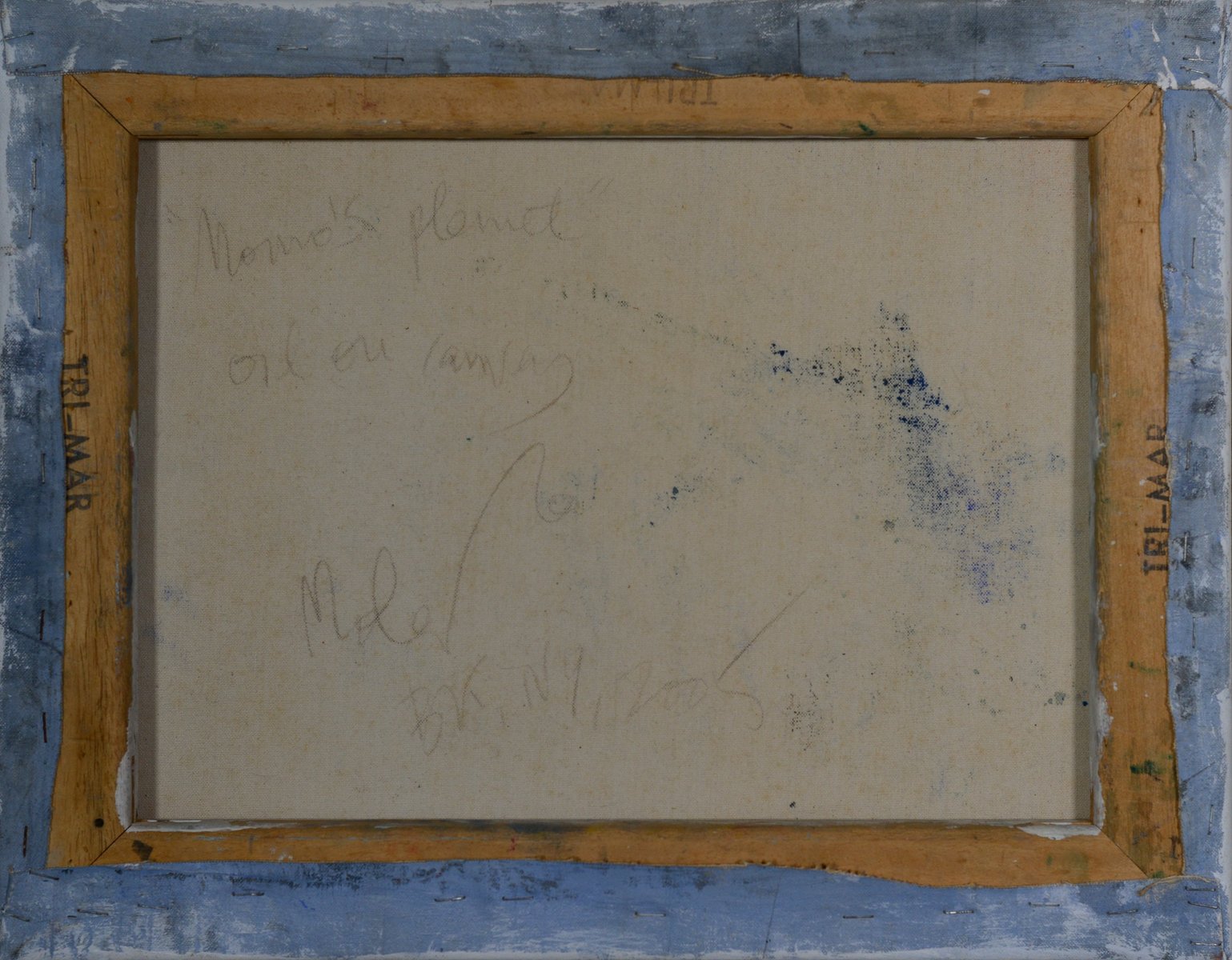 Alberto Giacometti Influenced, Mole, Momos Planet, Abstract, 2000s, Oil ...
