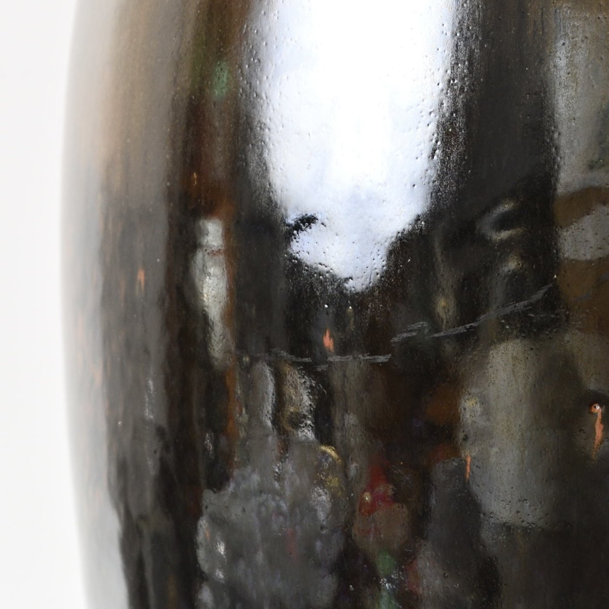 Large German Studio Pottery Vase by Ernst Stauber for sale at Pamono