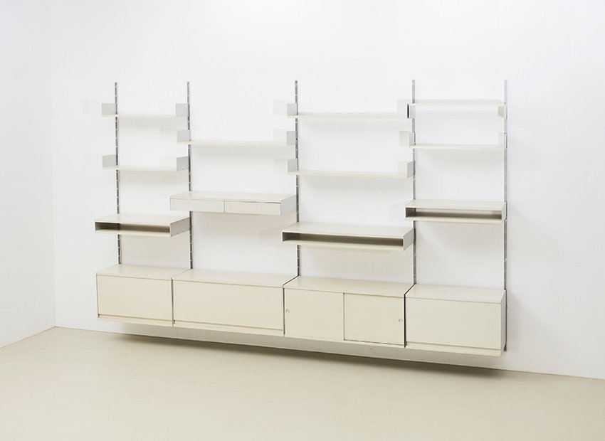 Large 606 Wall Unit by Dieter Rams for Vitsoe, 1960s for sale at Pamono