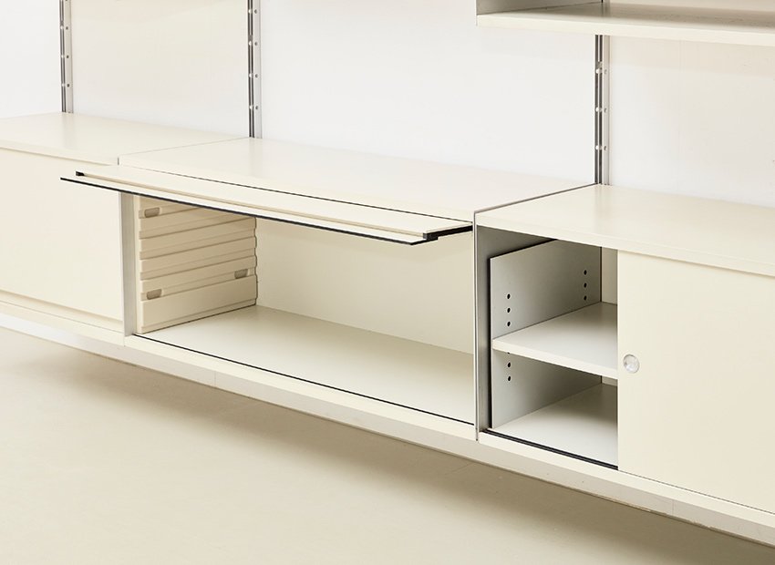 Large 606 Wall Unit by Dieter Rams for Vitsoe, 1960s for sale at Pamono