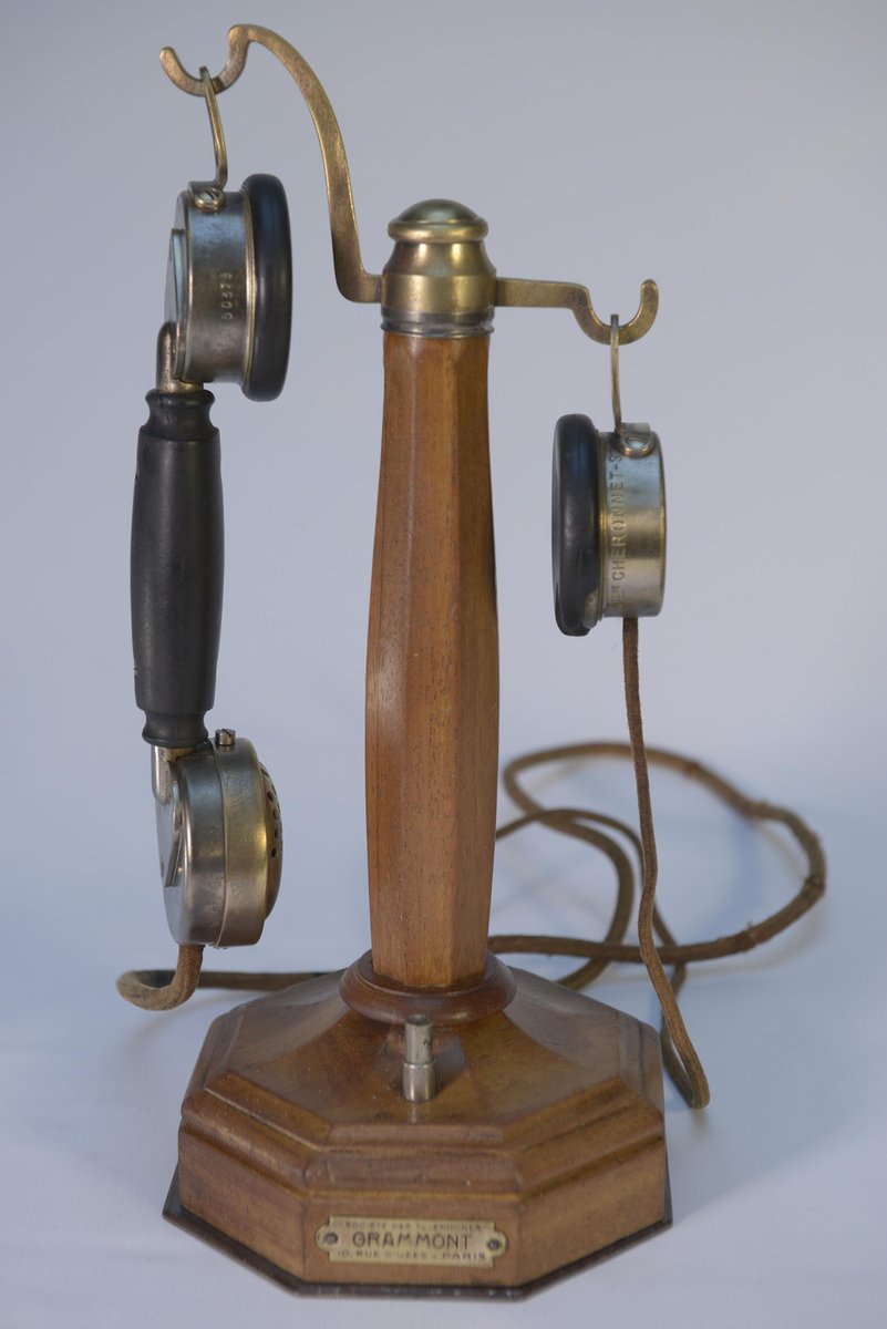 Art Deco Telephone Grammont Paris, 1890s for sale at Pamono