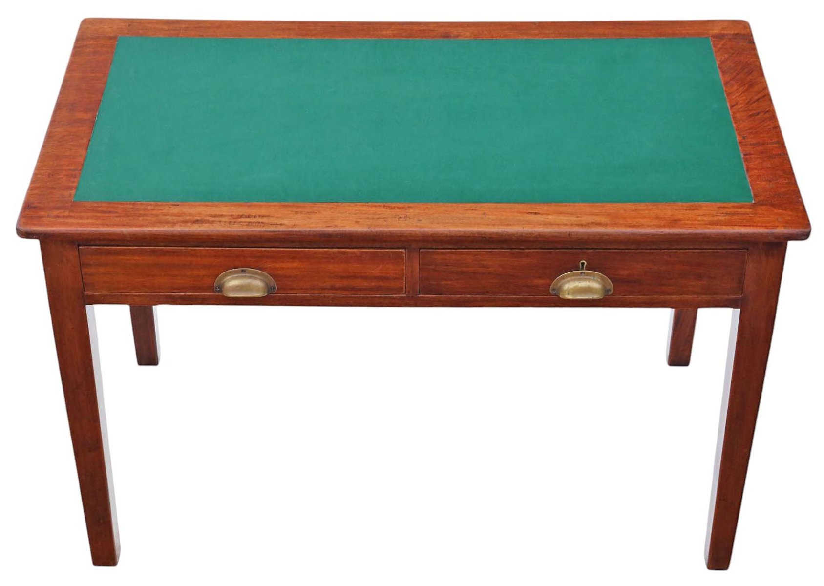 Antique Mahogany Writing Table, 1940s for sale at Pamono