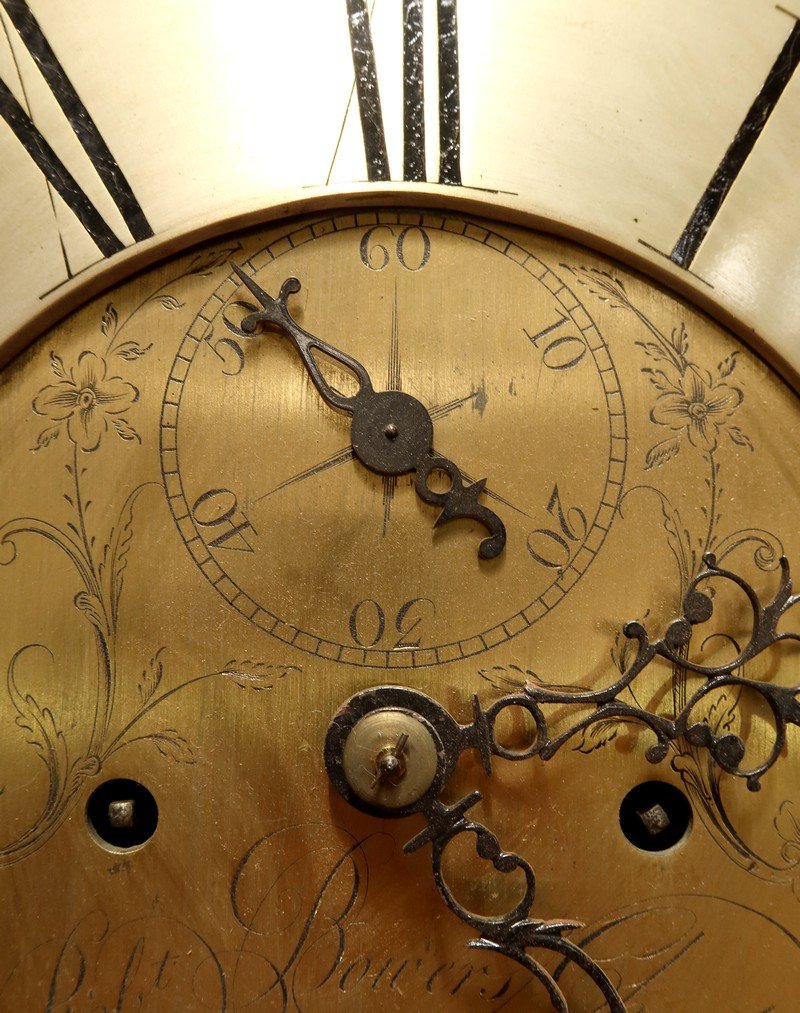 English Parquet Clock in Mahogany for sale at Pamono