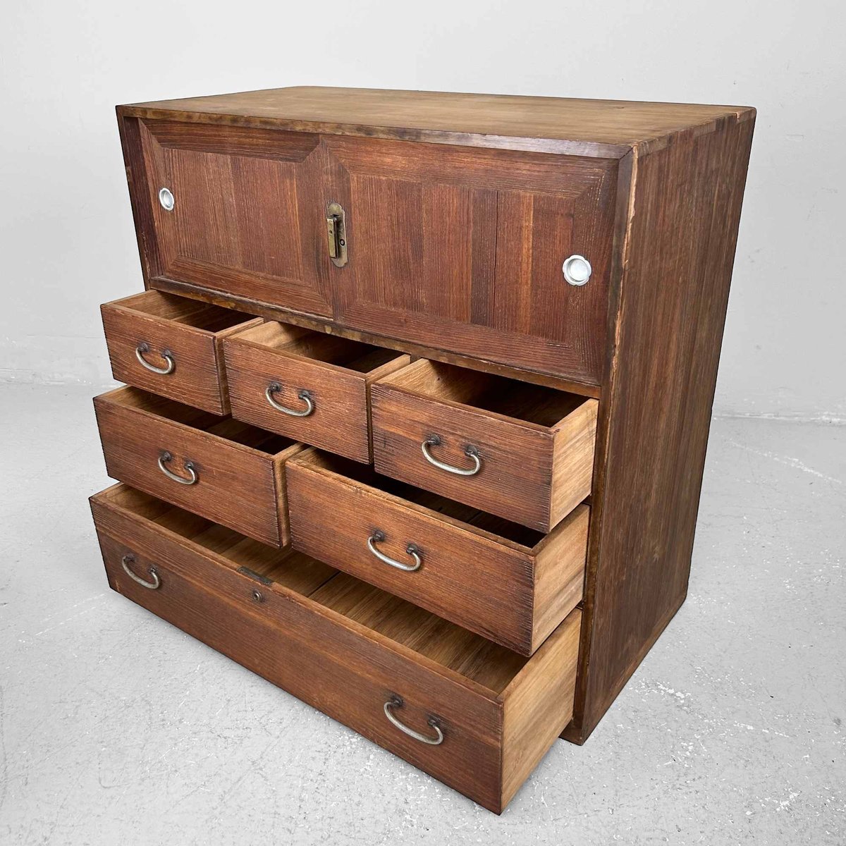 Japanese Traditional Tansu Storage Furniture, 1920s for sale at Pamono