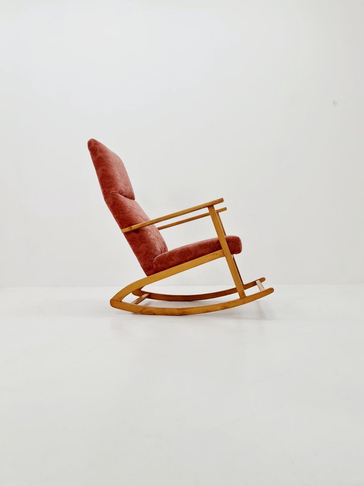 German Rocking Chair, 1950s for sale at Pamono