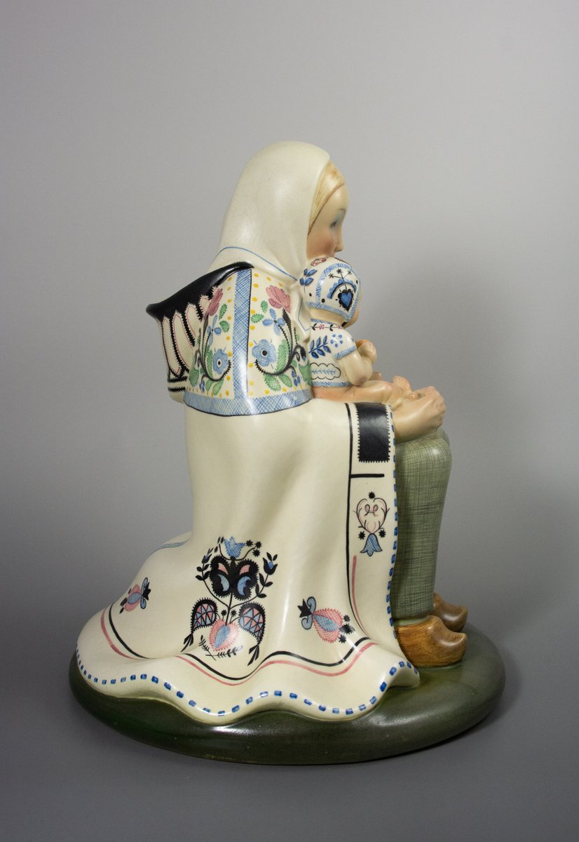 Lenci Figure Madonna of the Snow by Elena Scavini, 1930s for sale at Pamono