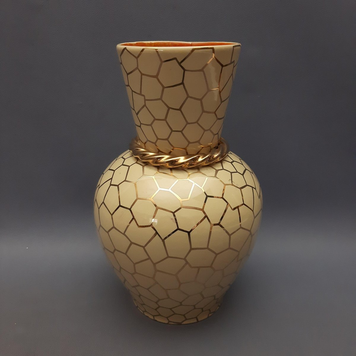 Ceramic Vase by Rometti Umbertide, Italy, 1950s for sale at Pamono