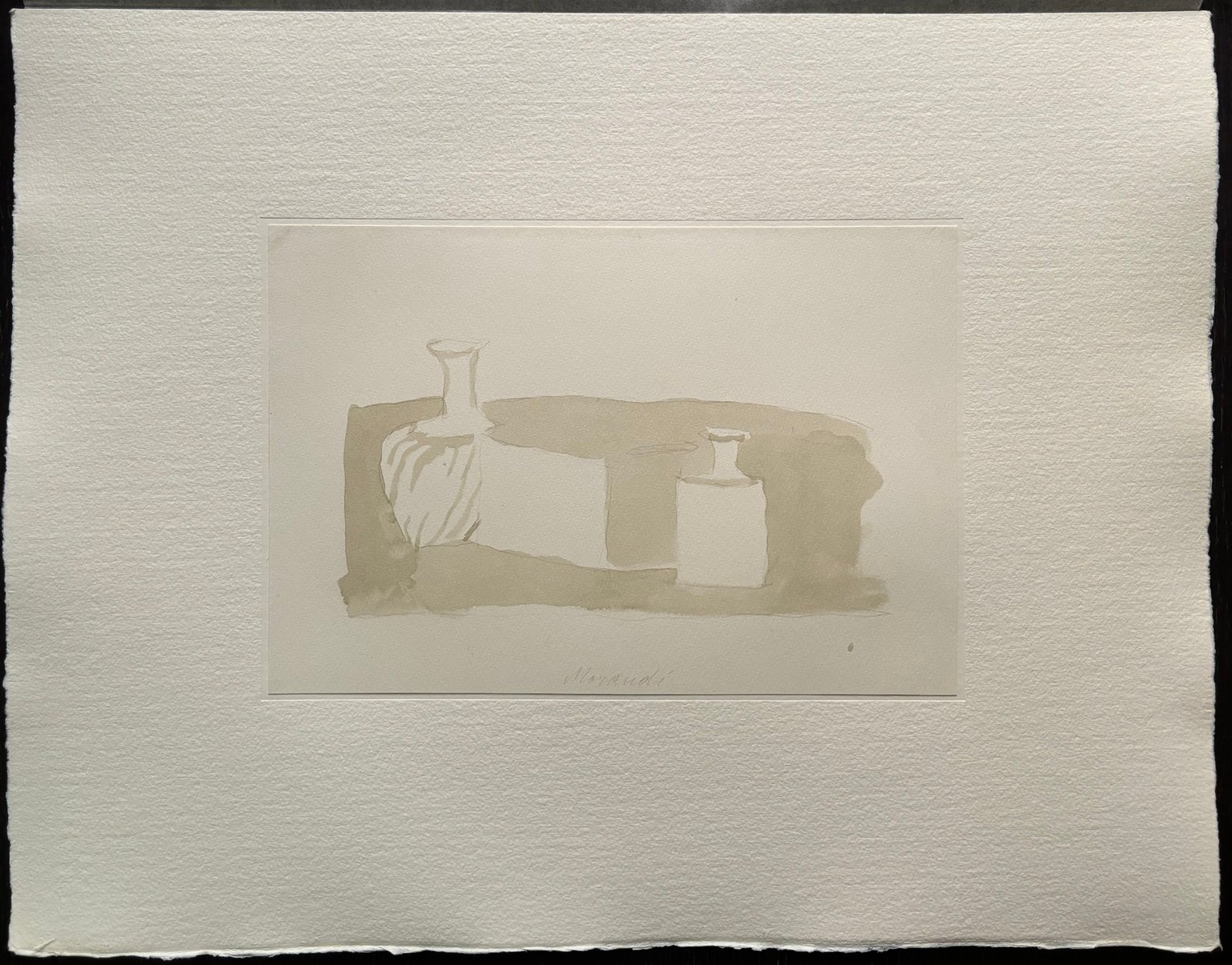 Giorgio Morandi, Stillleben, 1956-1973, Lithographie bei Pamono kaufen