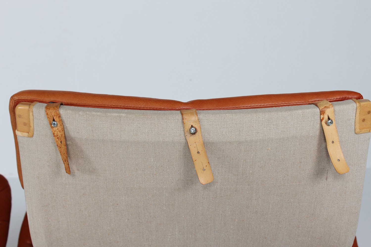 Set of Scandinavian Modern Pernilla Easy Chairs in Steam Bend Beech ...