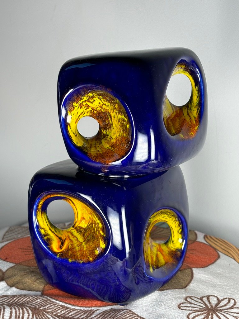 Vase Bertoncello by Roberto Rigon for Bertoncello, Italy, 1970s for ...