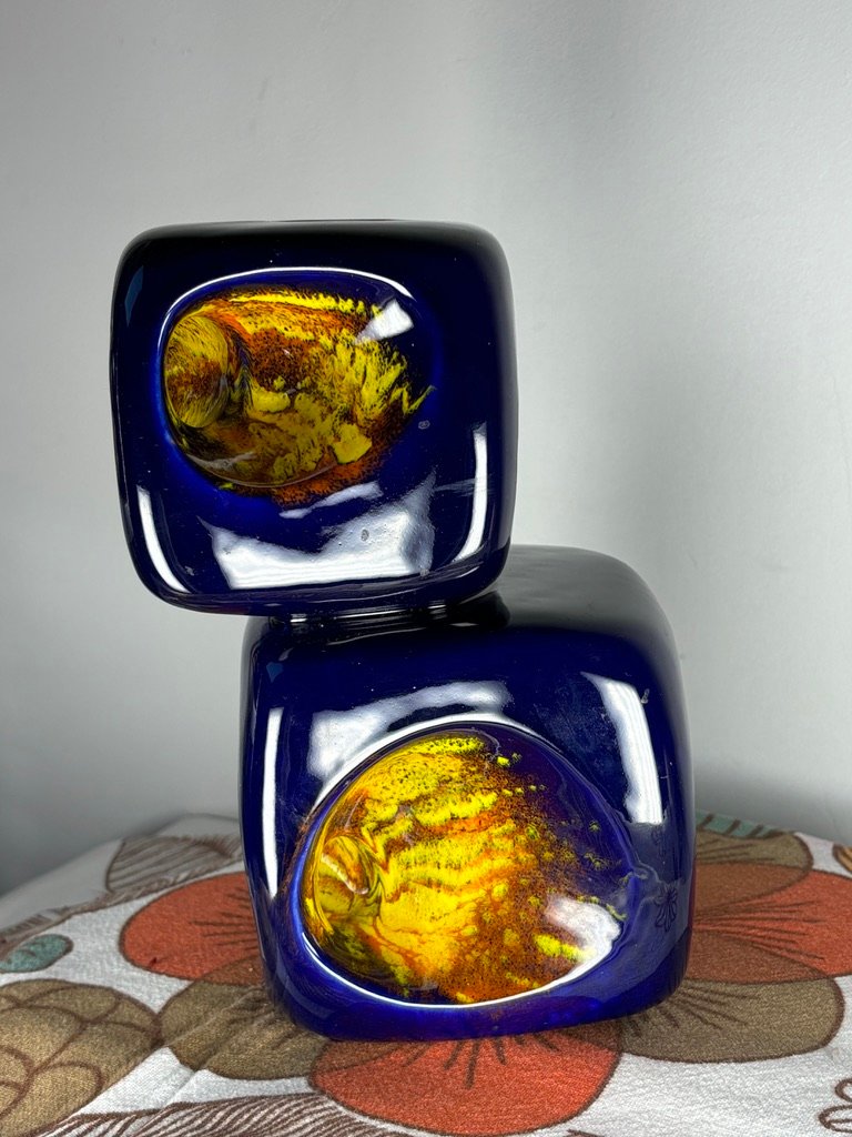 Vase Bertoncello by Roberto Rigon for Bertoncello, Italy, 1970s for ...