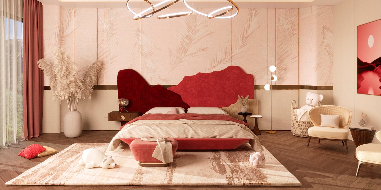 Ginkgo Bed by Alma De Luce for sale at Pamono
