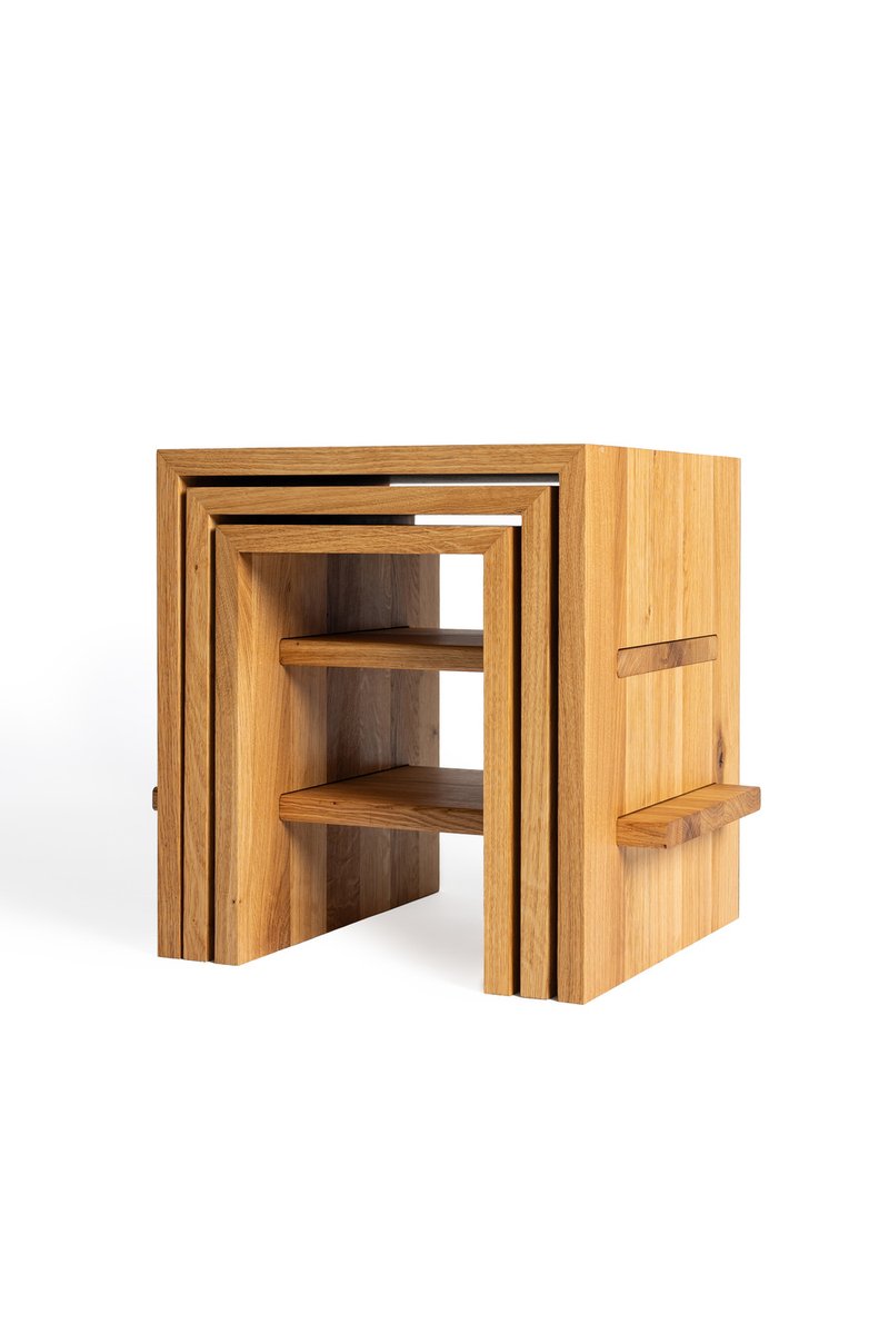 B-Side Triple Side Table by Ikigai for sale at Pamono