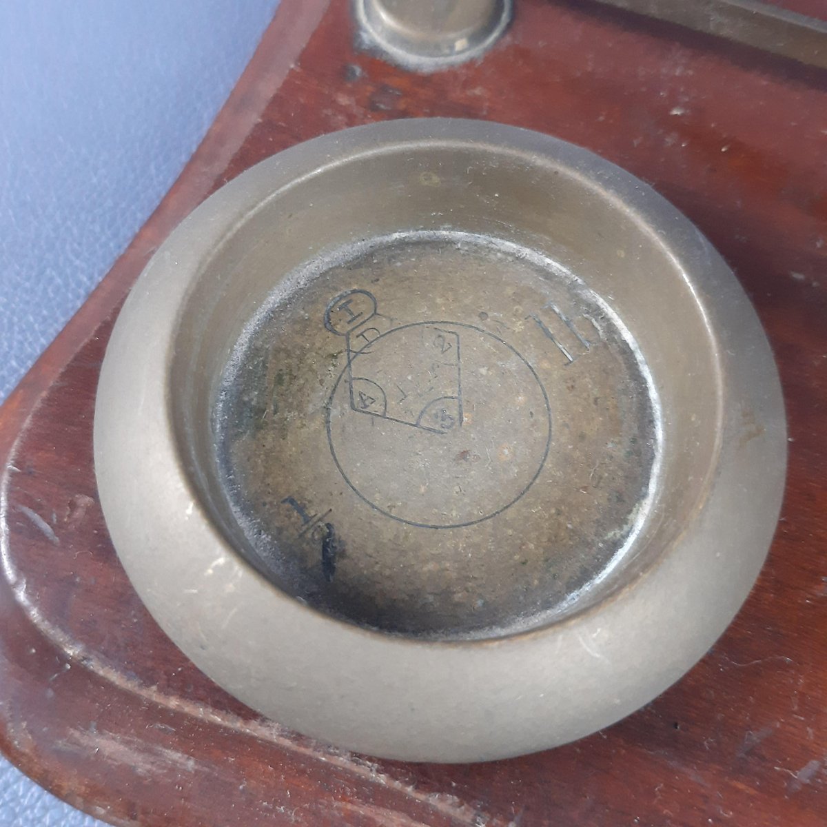 Antique English Victorian Letter Scale for sale at Pamono