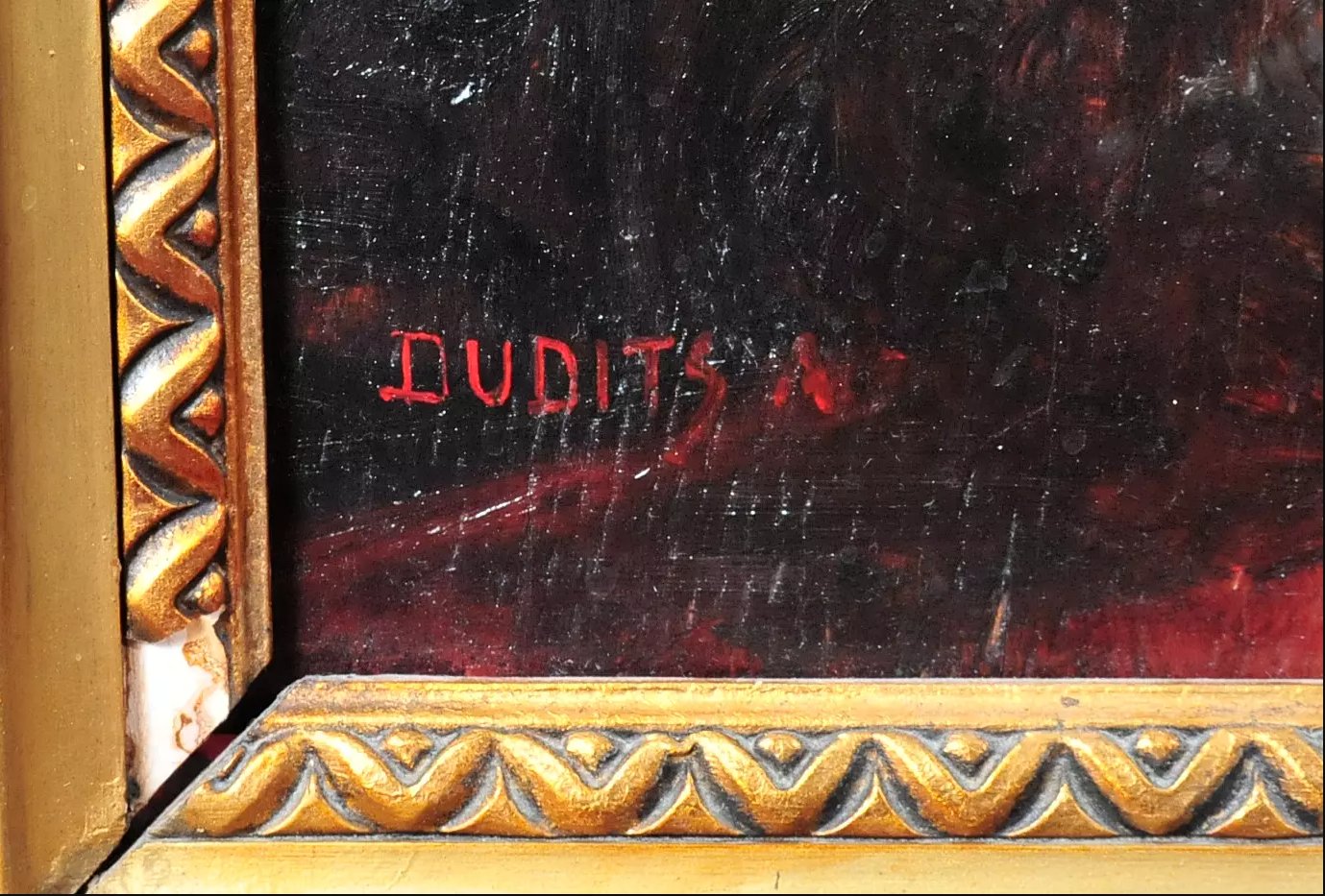 Andor Dudits, Naked Woman Reading, 1890s-1910s, Oil on Board for sale ...