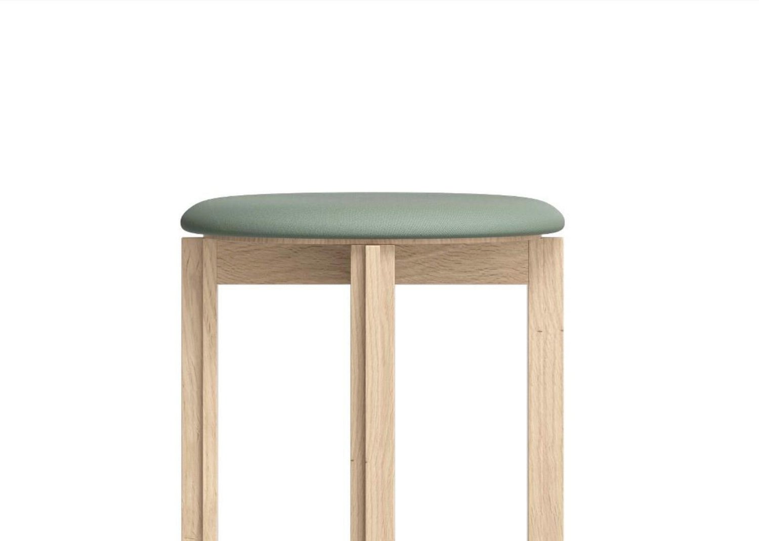 Natural Oak Principal Bar Stool by Bodil Kjaer for Karakter for sale at ...