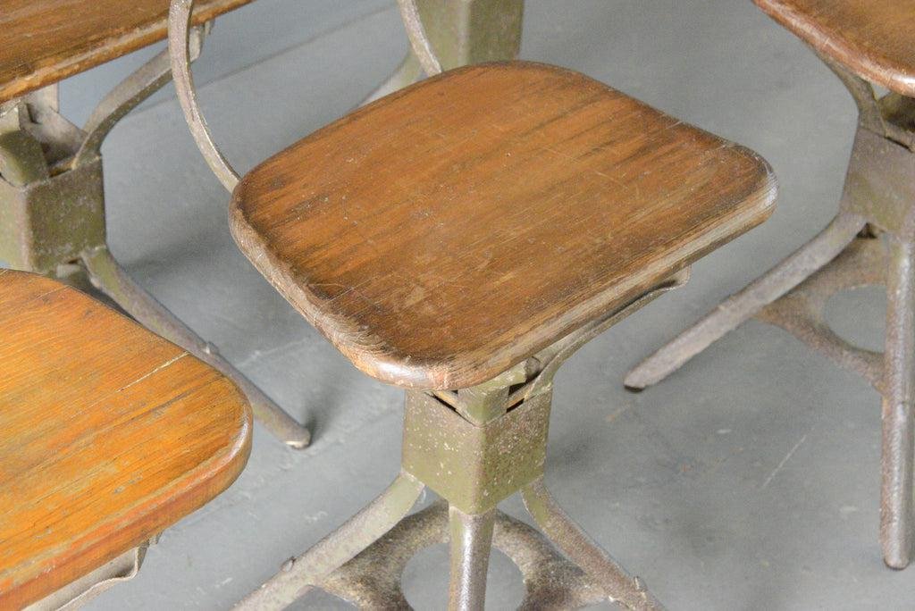 Industrial Factory Chair by Evertaut, 1940s for sale at Pamono