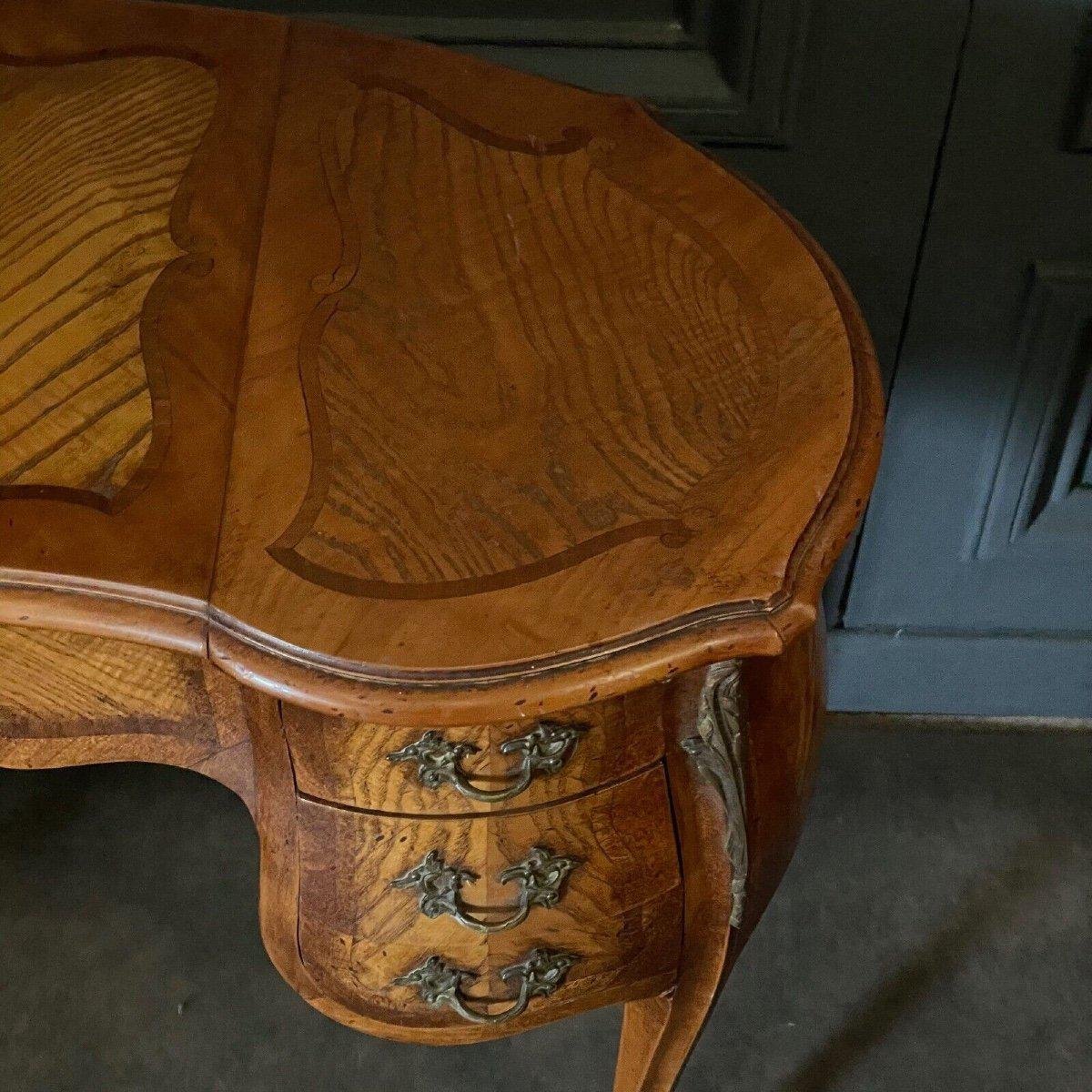 Antique Kidney-Shaped Dressing Table for sale at Pamono
