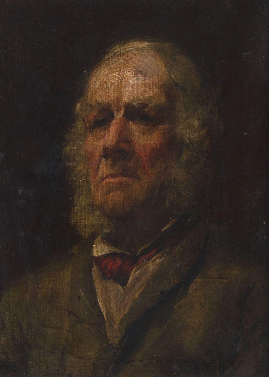 Henry Wright Kerr RSA, Portrait of an Elderly Man, 19th Century, Oil ...