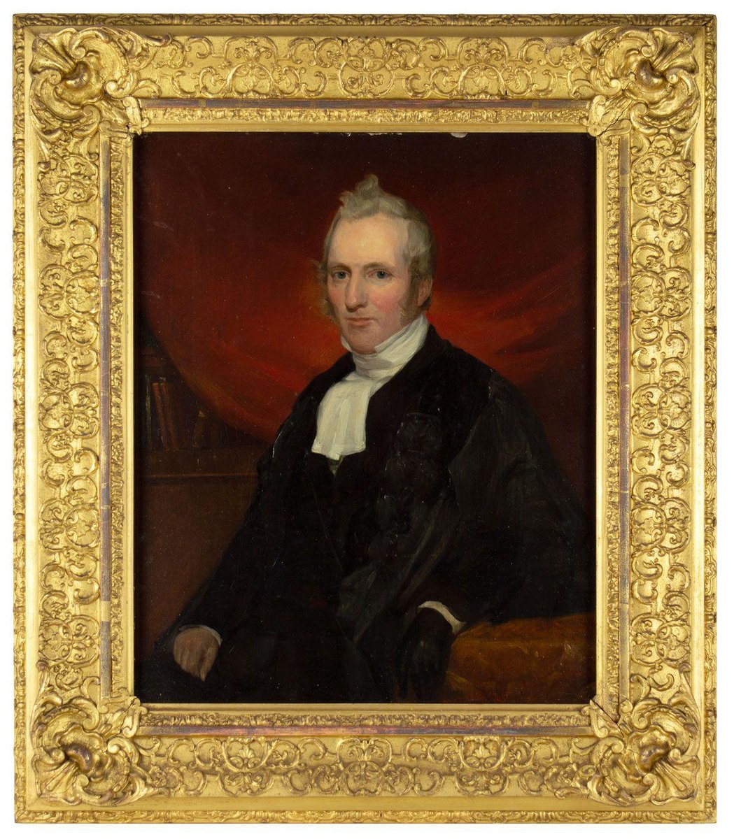 John Stirling, Portraits of Scottish Cleric & His Wife, 1851, Oil ...