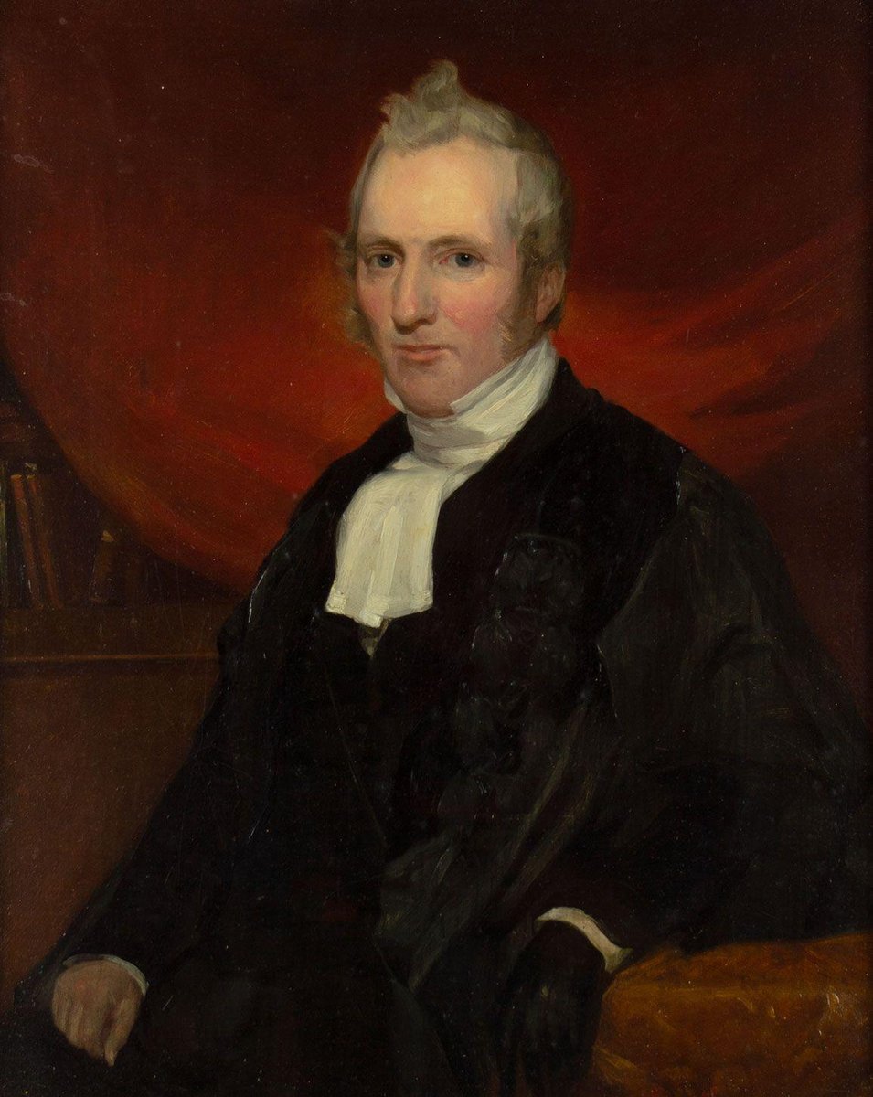 John Stirling, Portraits of Scottish Cleric & His Wife, 1851, Oil ...