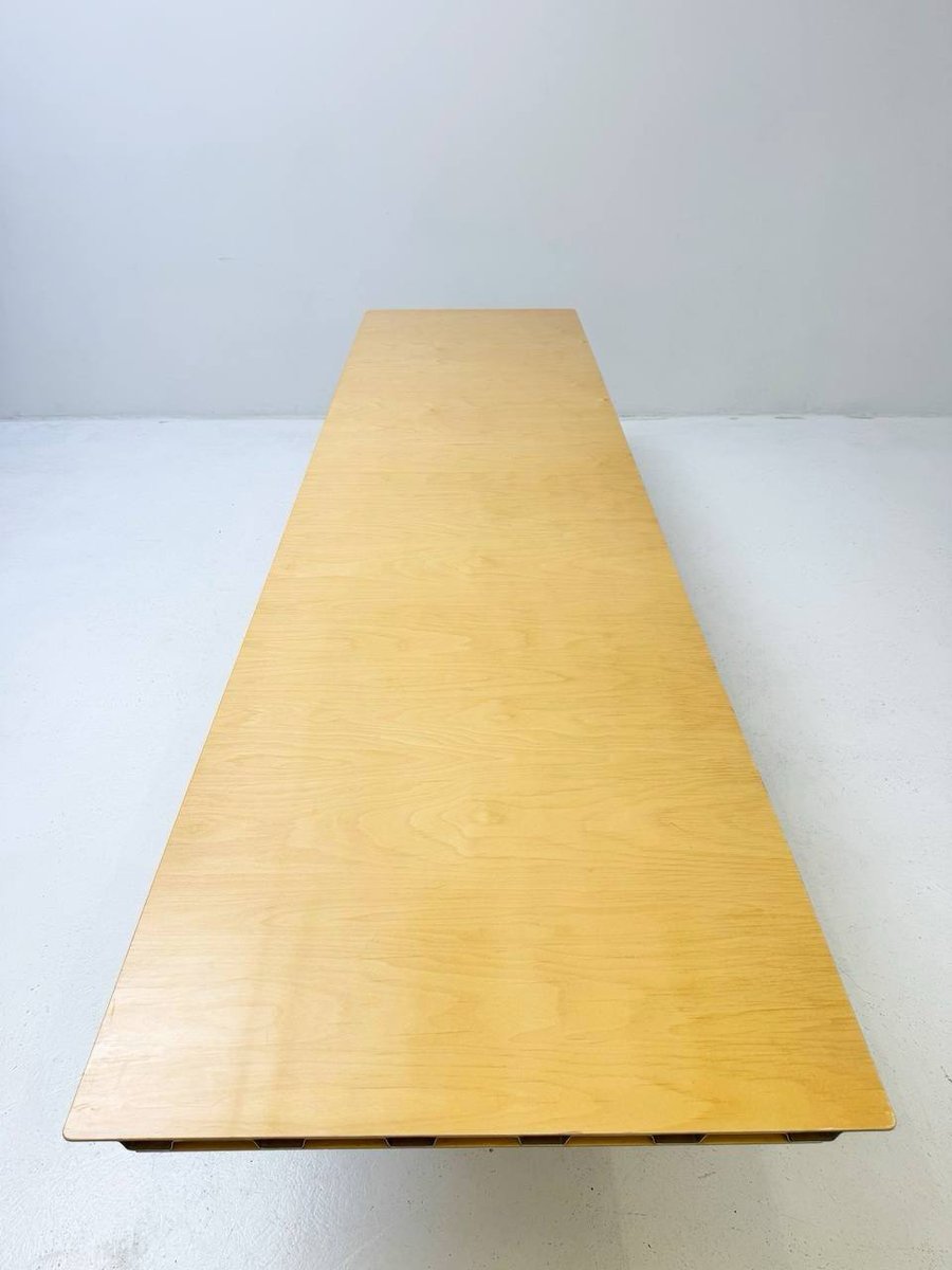 Birch Unistandard Writing Table from Atelier Alinea for sale at Pamono