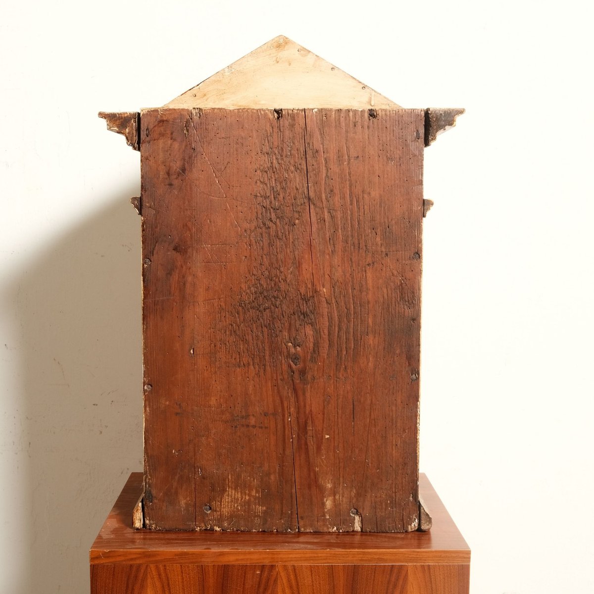 Antique Painted Wooden Tabernacle Religious Art for sale at Pamono