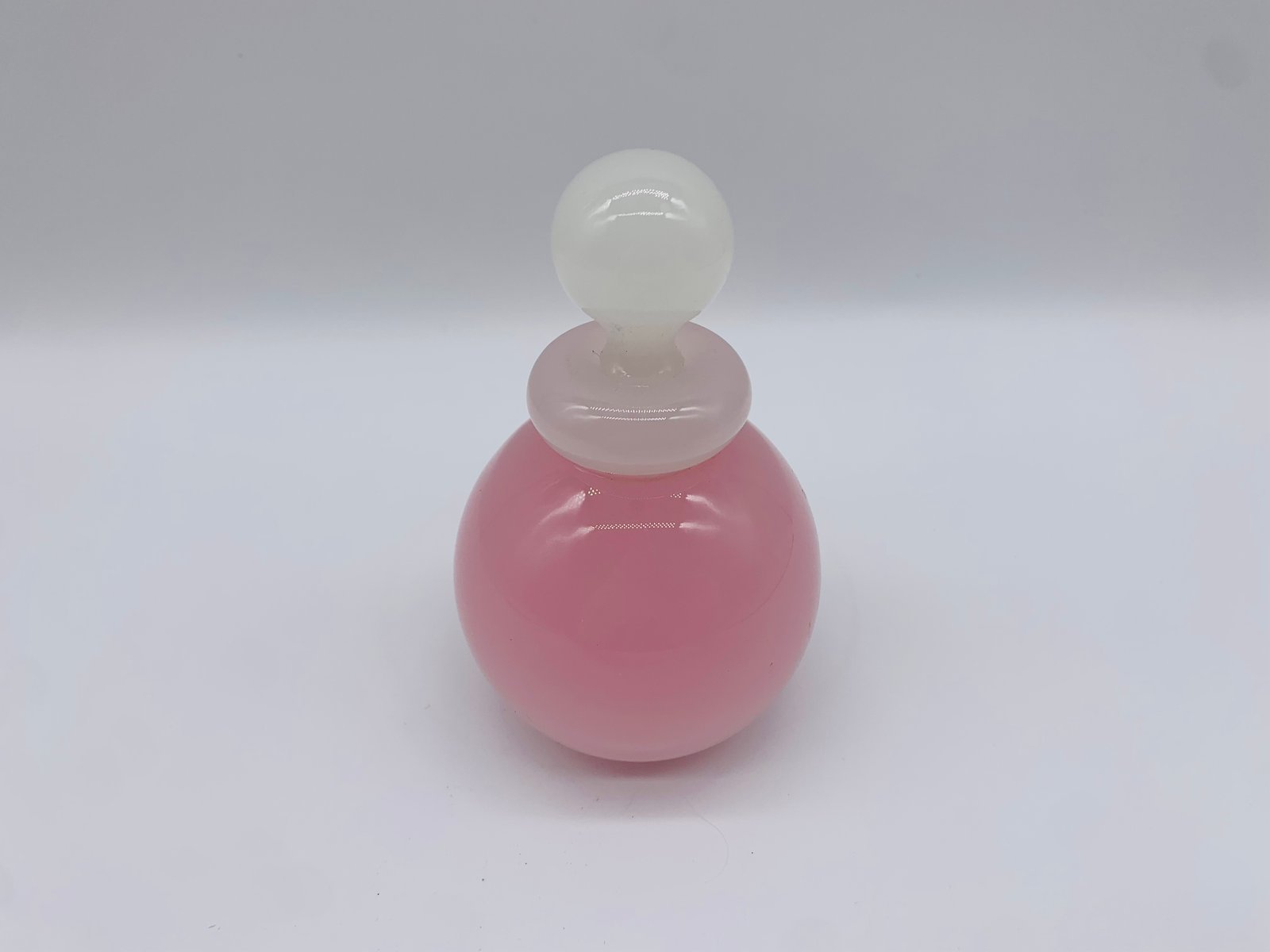 Venetian Pink Murano Glass Opaque Perfume Vial from Murano, 1950s for ...