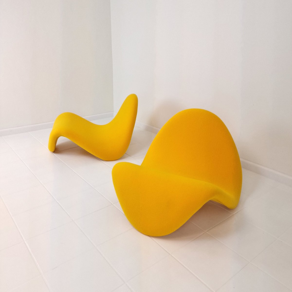 Set of Vintage Tongue Chairs by Pierre Paulin for Artifort, 1960s for ...