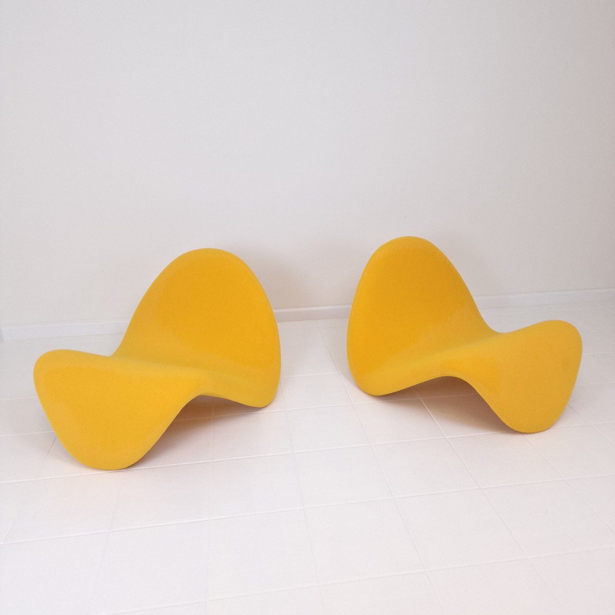 Set of Vintage Tongue Chairs by Pierre Paulin for Artifort, 1960s for ...