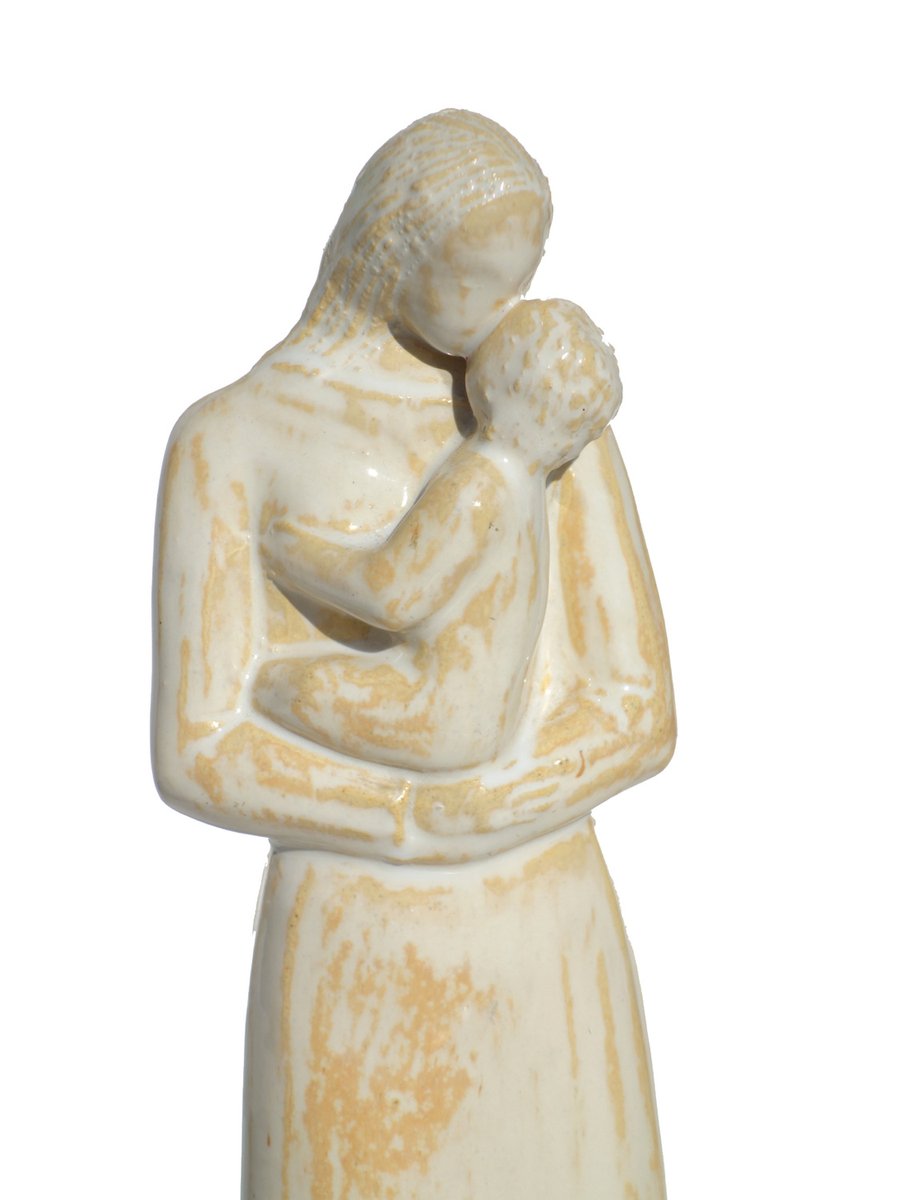 Statua maternità di Angelo Biancini per Ceramiche Morelli, Italia, 1930 ...