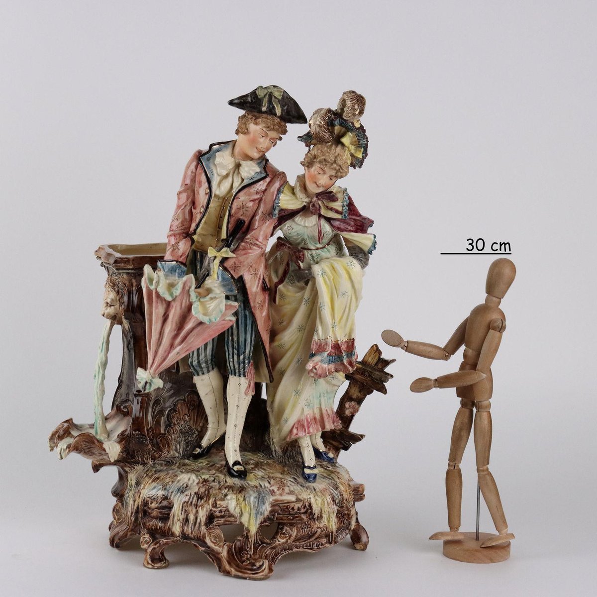 Antique Sculpture in Ceramic, Austria, 19th Century for sale at Pamono