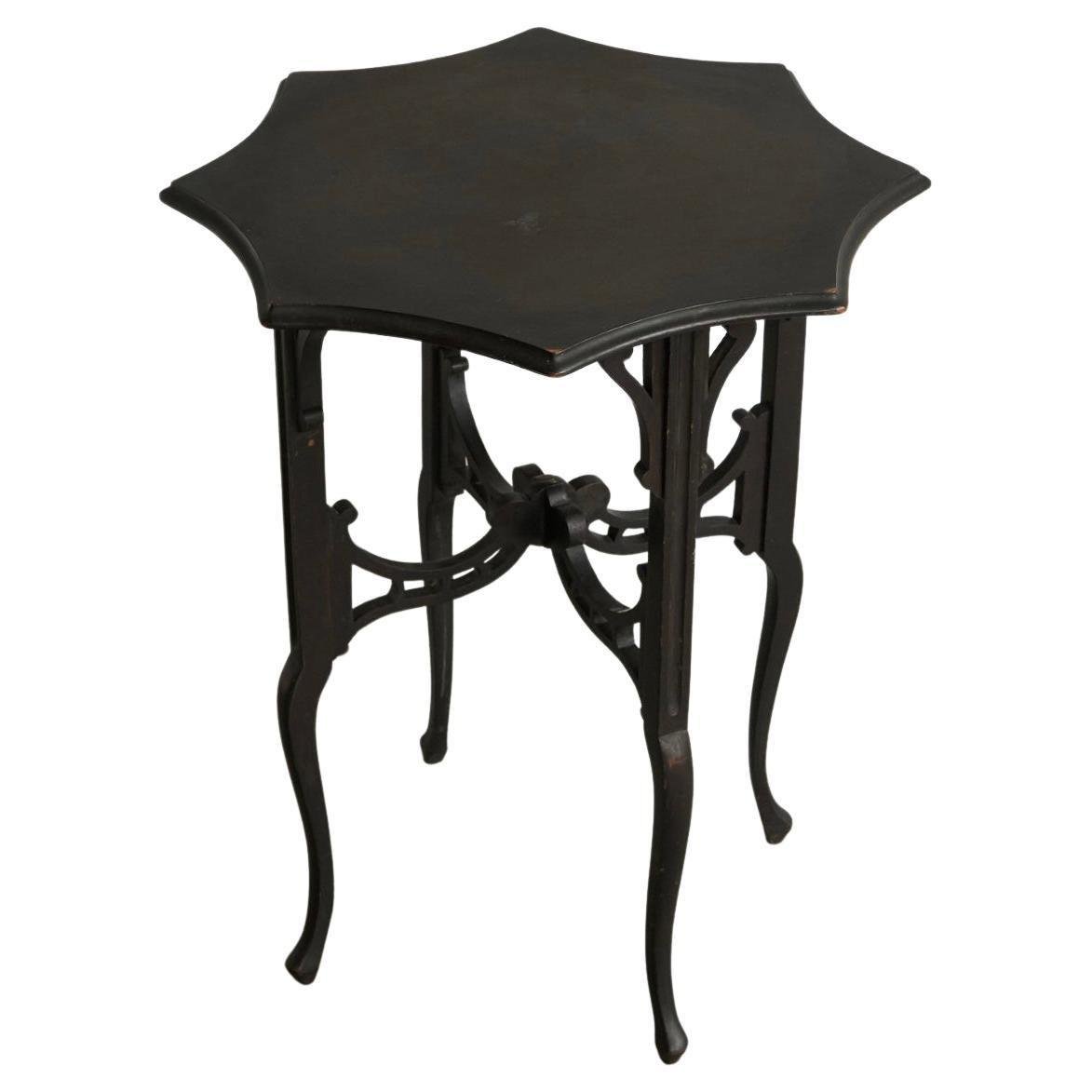 Antique Edwardian Ebonized Arts and Crafts Side Table, 1900s for sale ...