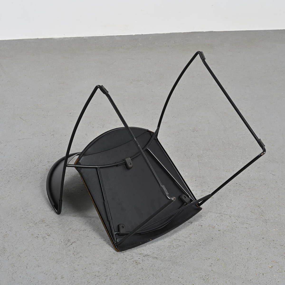 Juliet Stackable Chairs by Hannes Wettstein for Baleri, 1980s, Set of 4 ...