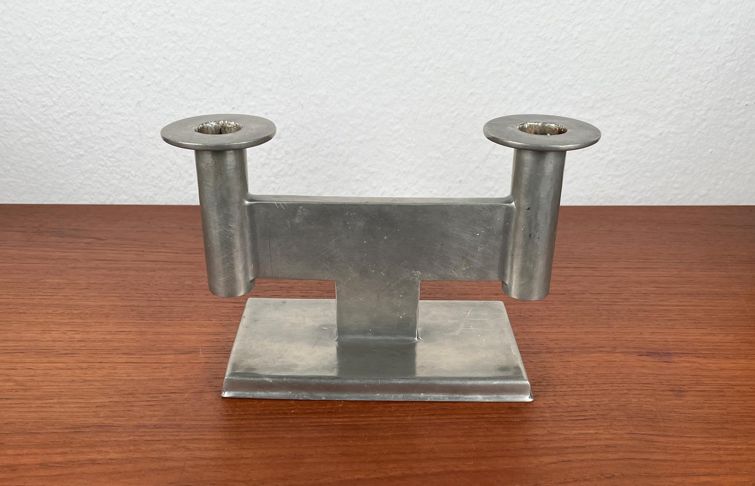 German Pewter Model 551 Minimalist Candleholder by Karl Raichle for ...