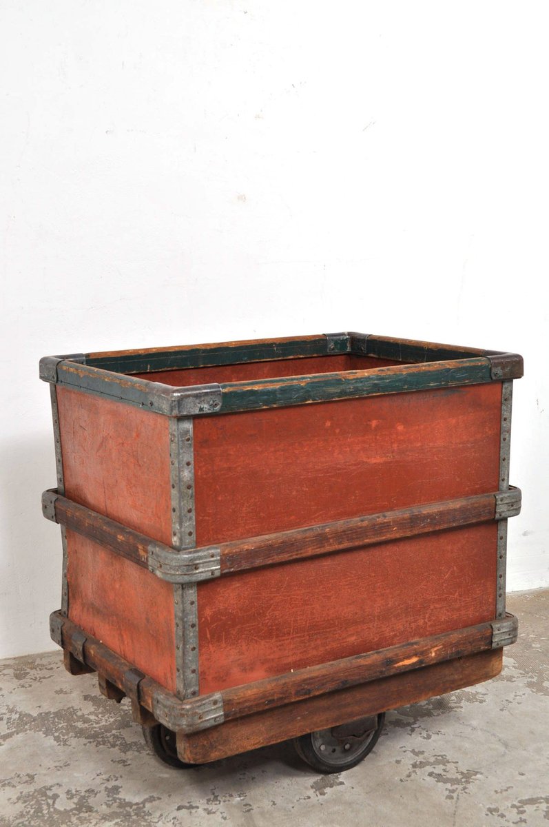 Industrial Factory Cart, 1950s for sale at Pamono