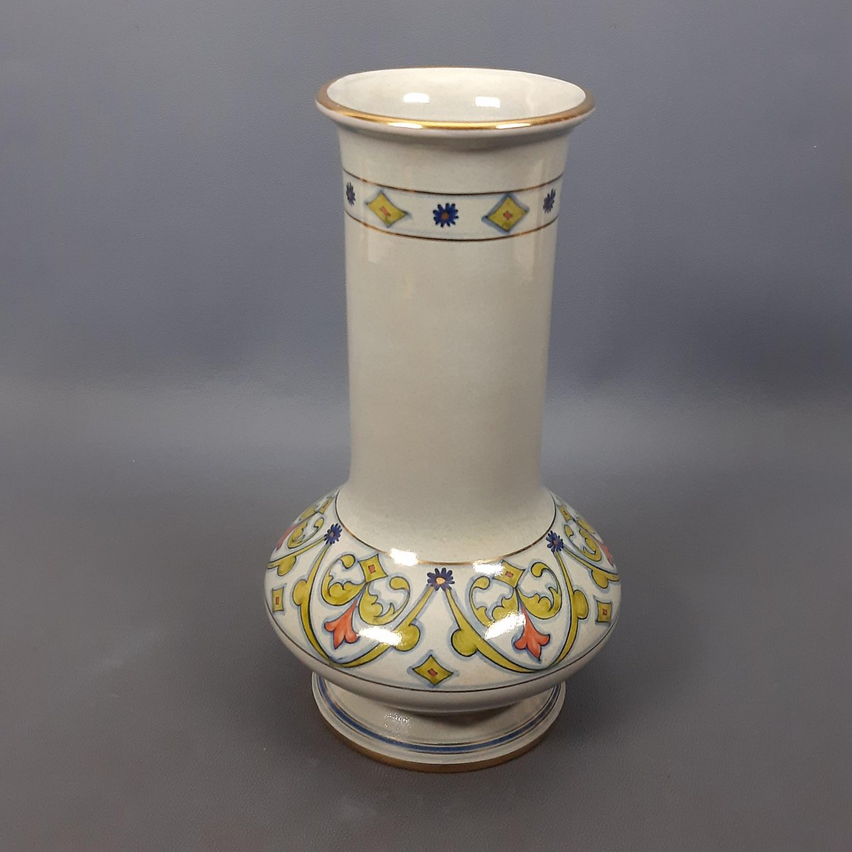 Vintage Ceramic Vase by Deruta Gialletti for sale at Pamono