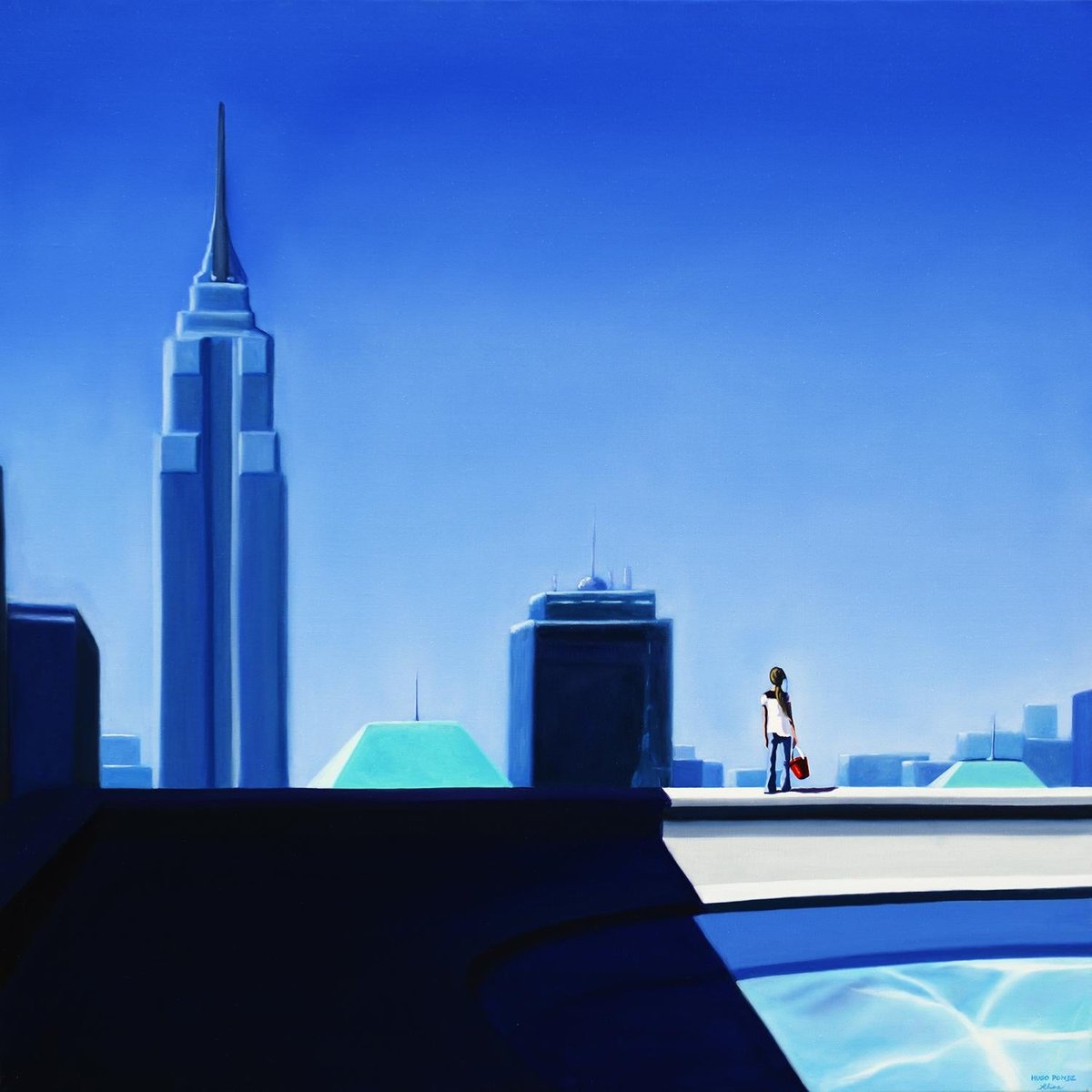 Hugo Pondz, L'Attente du Signal, 2021, Chromogenic Print for sale at Pamono