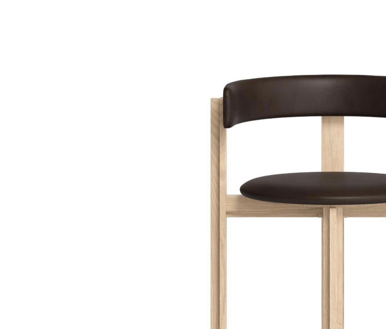 Natural Oak Principal Bar Chair by Bodil Kjaer for Karakter for sale at ...