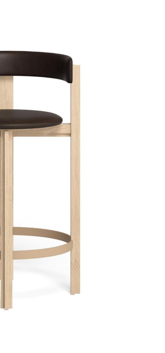 Natural Oak Principal Bar Chair by Bodil Kjaer for Karakter for sale at ...