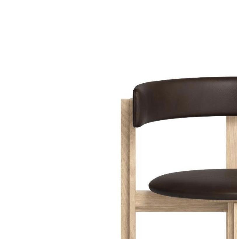 Natural Oak Principal Bar Chair by Bodil Kjaer for Karakter for sale at ...
