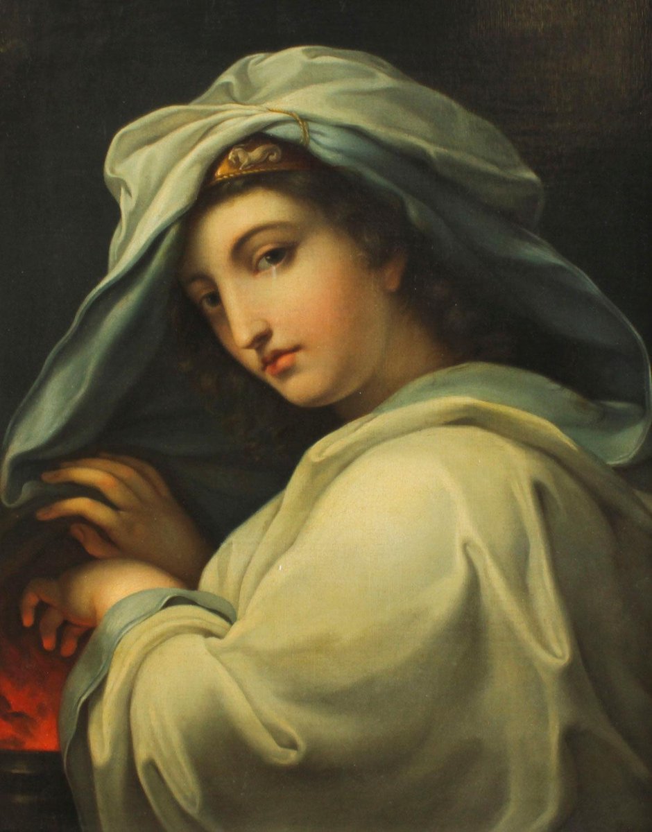 After Giuseppe Mazzolini, Four Seasons, 19th Century, Oil Paintings ...